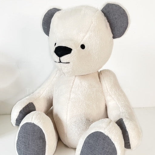Bertie Memory Bear Sewing Pattern – The Heirloom Pattern Co.