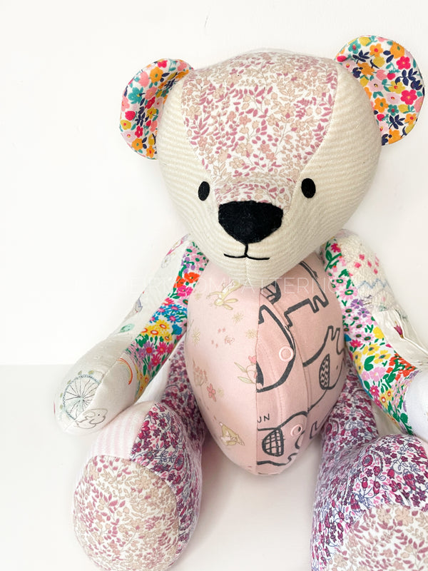 Bertie Memory Bear Mini Kit – The Heirloom Pattern Co.