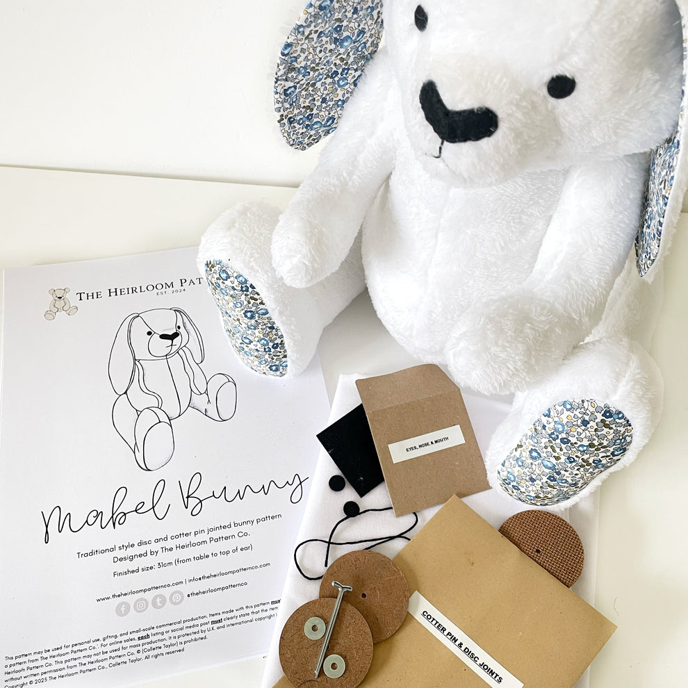 Mabel Memory Bunny Mini Kit – The Heirloom Pattern Co.