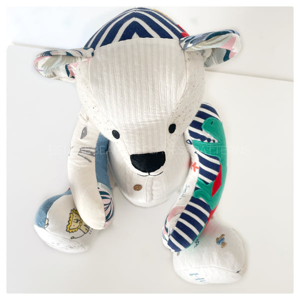 Barnaby Memory Bear Sewing Kit – The Heirloom Pattern Co.